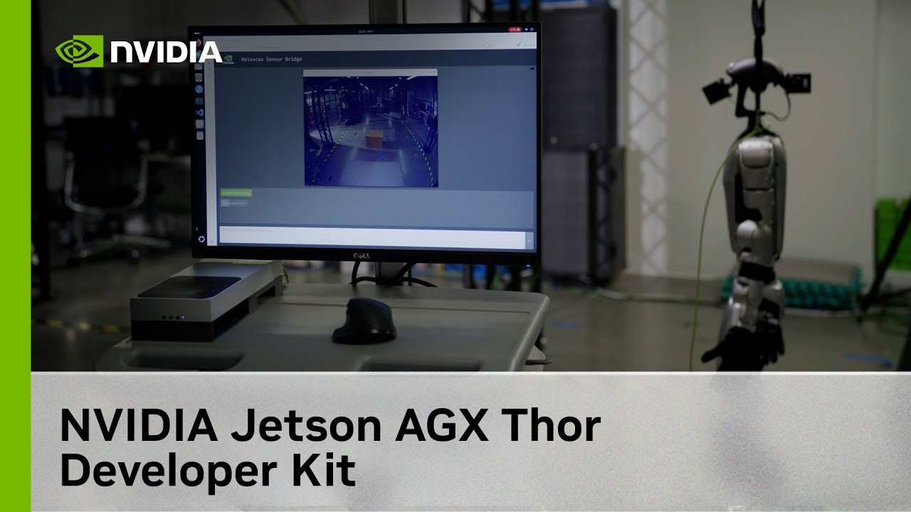 NVIDIA、ロボットの頭脳「Jetson Thor」発表：AI性能7.5倍、フィジカル AI時代の到来か | XenoSpectrum