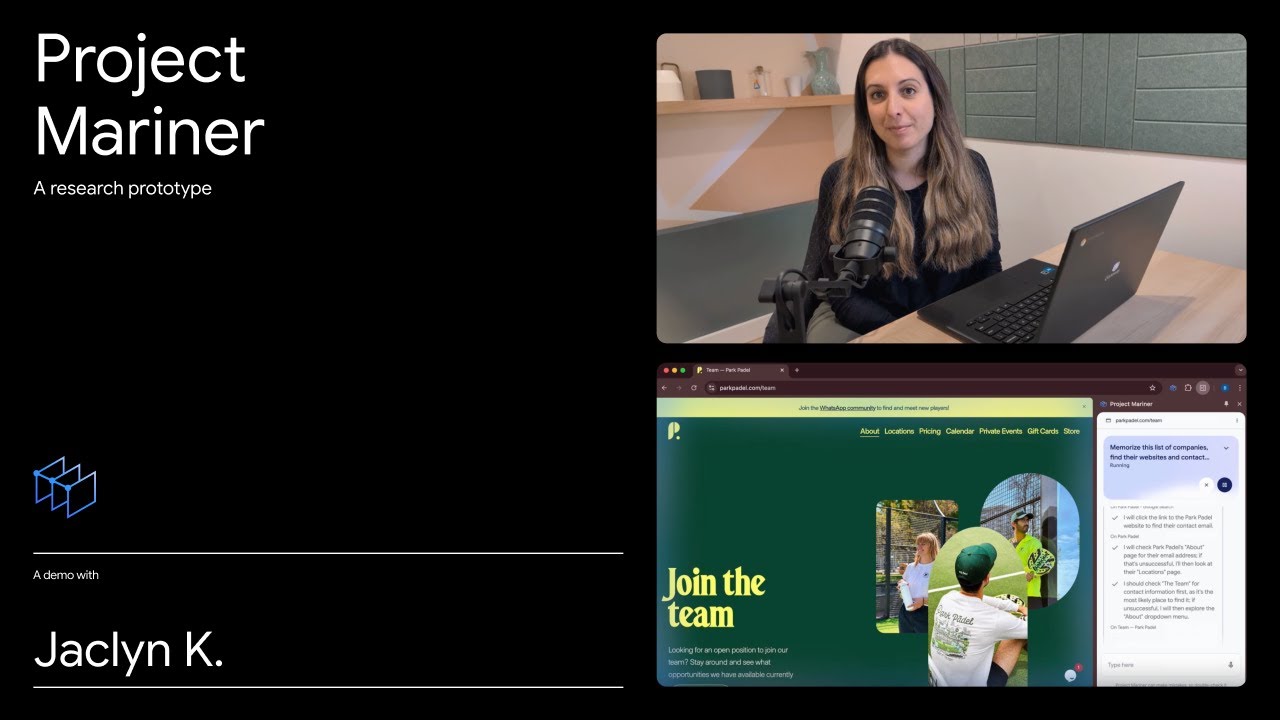 Google、AIエージェント「Project Mariner」発表 - ブラウザ操作を自動化する新時代へ | XenoSpectrum