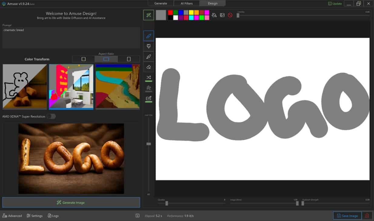 AMD、RyzenとRadeon向け生成AIツール「Amuse 2.0」を発表 | XenoSpectrum