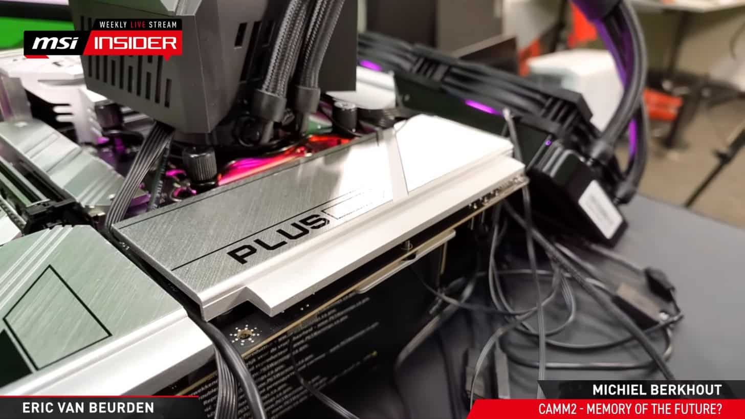 MSI、デスクトップPC向けCAMM2メモリの利点を紹介、高速化や低遅延、冷却性能の向上等が示される | XenoSpectrum