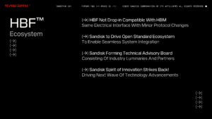 SanDisk、HBMを代替する次世代メモリ「HBF」を発表 | XenoSpectrum