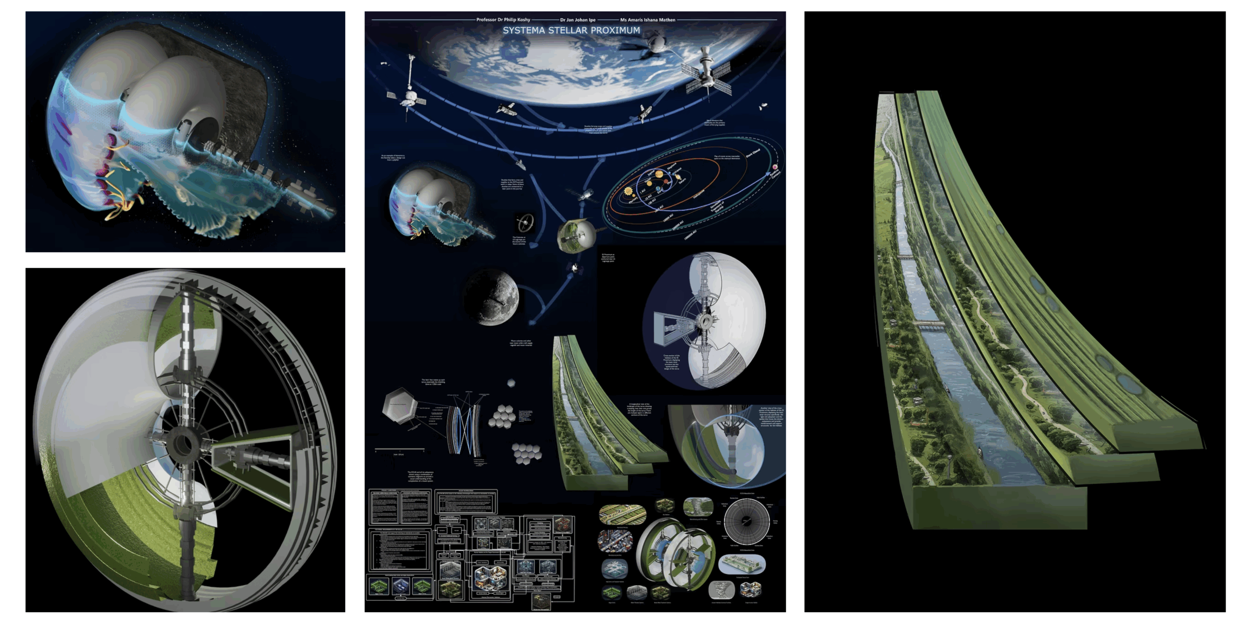 Project Hyperionの「世代宇宙船」コンペティションの受賞者が発表された！ | XenoSpectrum