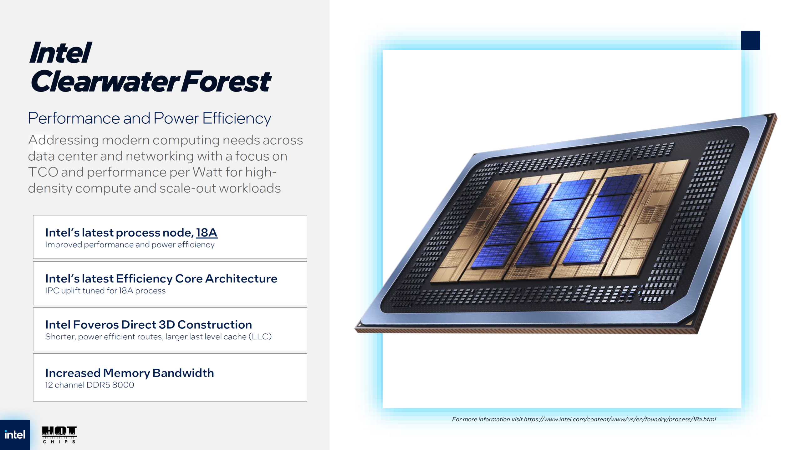 Intel 18Aプロセス採用のXeon「Clearwater Forest」の詳細を発表 | XenoSpectrum