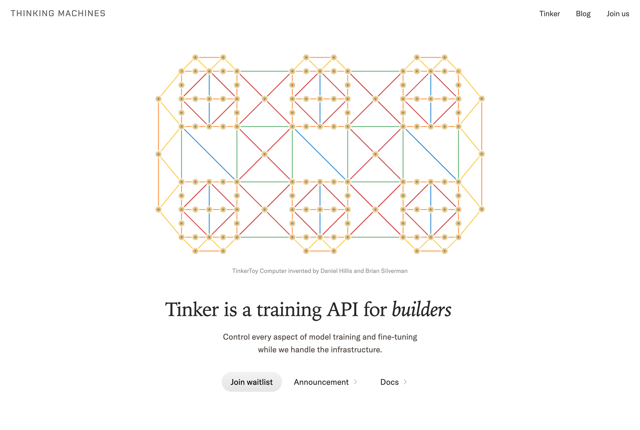 元OpenAI CTOのAIスタートアップ「Thinking Machine Lab」、LLM調整API「Tinker」発表 | XenoSpectrum