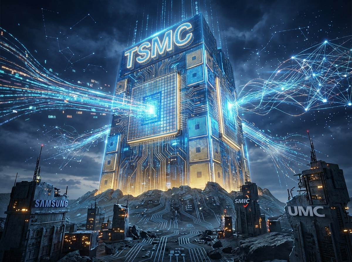 TSMC「一強」体制の完成：世界シェア72%へ拡大、AI半導体ブームが決定づけた2025年の勢力図 | XenoSpectrum