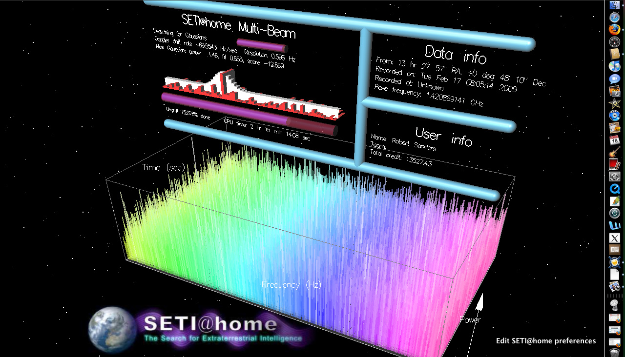 SETI@home、120億の信号から抽出した地球外知的生命体の兆候と思われる「100の候補」を発表 | XenoSpectrum